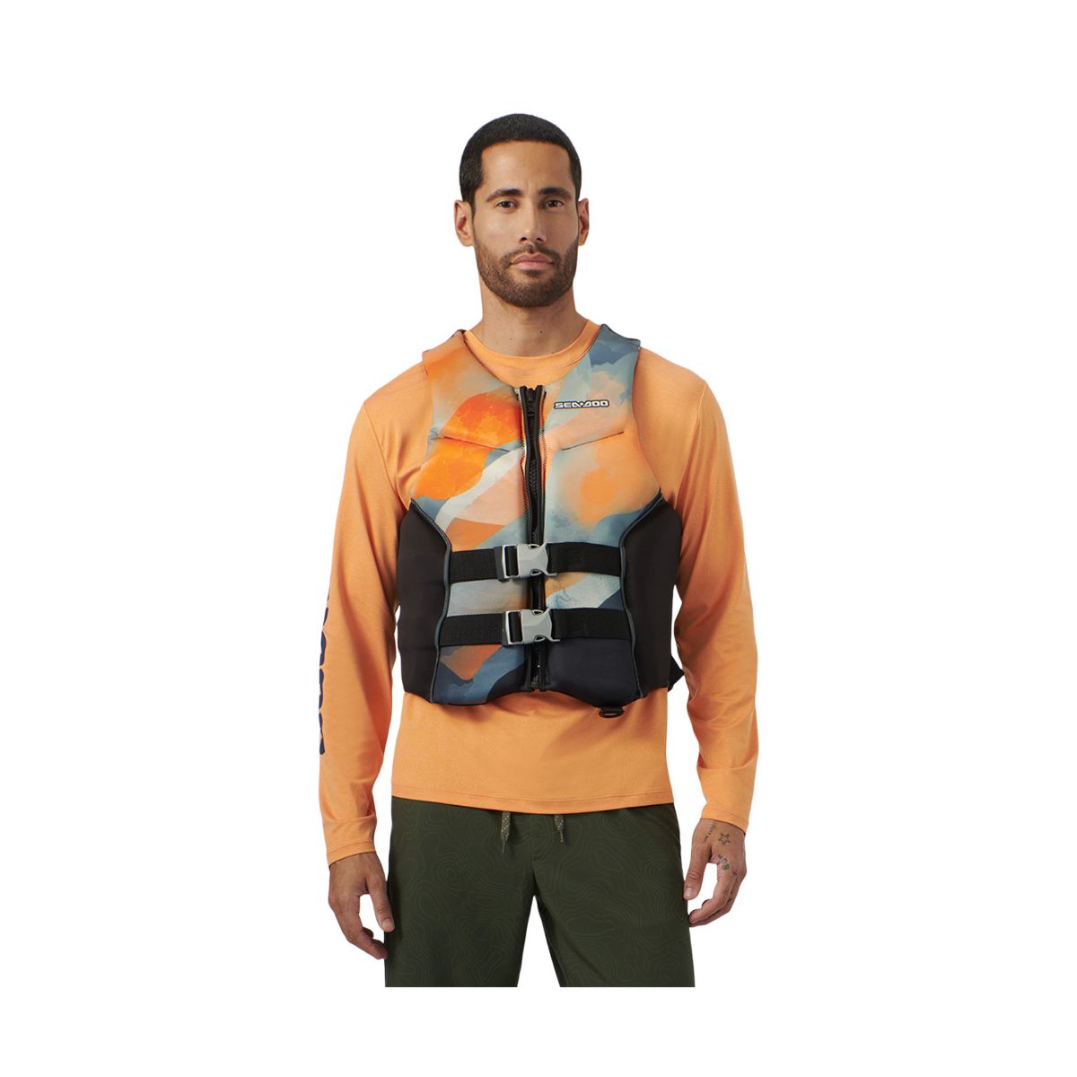 Sea-Doo Lifejacket Airflow Sunset Edition Orange | Zundert Extreme
