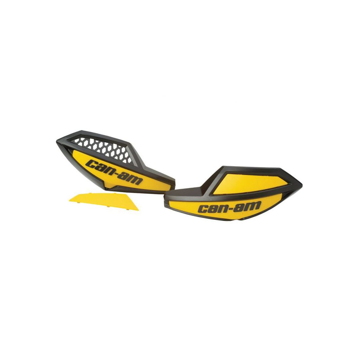 WIND DEFLECTORS Black/Yellow | Zundert Extreme